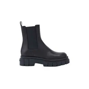 Mackage Storm-u Leather Chelsea Boots - Coffee