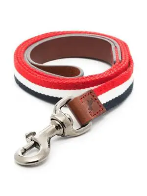 Moncler X Poldo Dog Couture Tricolour Dog Leash - Blue