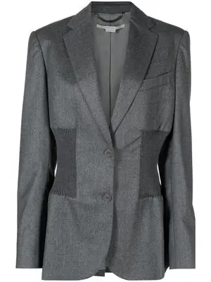 STELLA MCCARTNEY Elastic Band Single-breasted Blazer