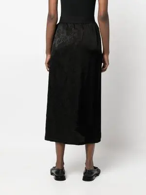 UMA WANG Jacquard Midi Skirt