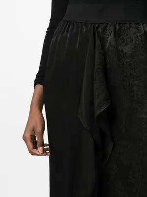 UMA WANG Jacquard Midi Skirt