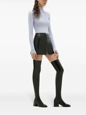 COURREGES Roll-neck Jumper - Purple