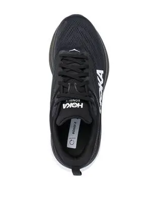 HOKA® Bondi Lace-up Sneakers - Black