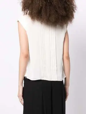 EDWARD ACHOUR PARIS Bow-detail Top - White