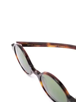 EPOS Palladio Round-frame Sunglasses - Brown