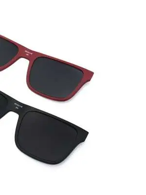 Emporio Armani Rectangular Sunglasses - Black