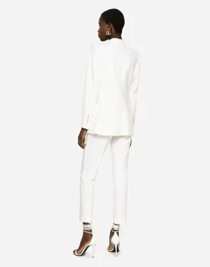 Dolce & Gabbana Two-way Stretch Wool Jacket - Multicolor
