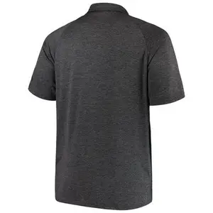 COLOSSEUM Lsu Tigers Big & Tall Down Swing Polo