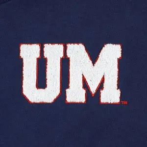 GAMEDAY COUTURE Michigan Wolverines Back To Reality Colorblock Pullover Sweatshirt