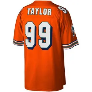 Mitchell & Ness Jason Taylor Miami Dolphins Big & Tall 2004 Retired Player Replica Jersey