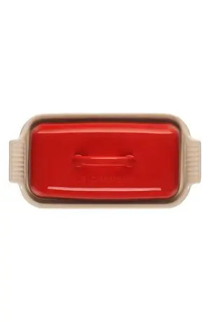 LE CREUSET Heritage Butter Dish - Cerise