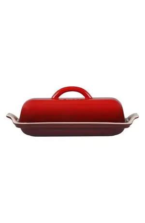 LE CREUSET Heritage Butter Dish - Cerise