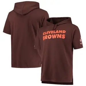 Mitchell & Ness Cleveland S Game Day Hoodie T-shirt - Brown