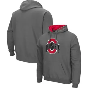 COLOSSEUM Ohio State Buckeyes Arch & Logo 3.0 Pullover Hoodie