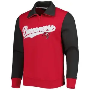 Tommy Hilfiger Tampa Bay Buccaneers Aiden Quarter-zip Sweatshirt