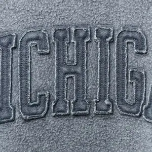 PRESSBOX Michigan Wolverines Ponchoville Pullover Sweatshirt