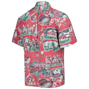 Reyn Spooner Georgia Bulldogs Scenic Button-down Shirt