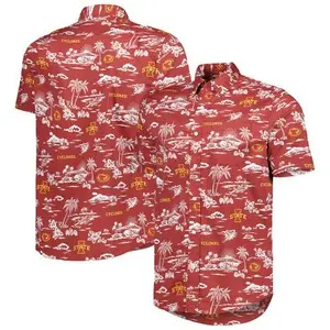 Reyn Spooner Iowa State Cyclones Performance Button-down Shirt - Cardinal