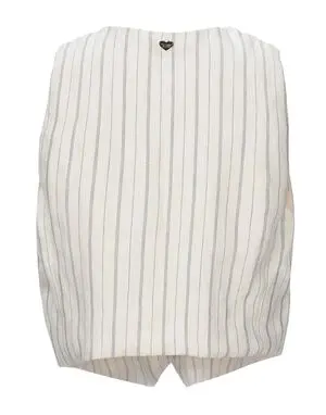 TWINSET Tailored Pinstriped Vest