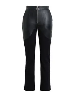 Wolford Straight Leg Pants With Coated Fabric Detail