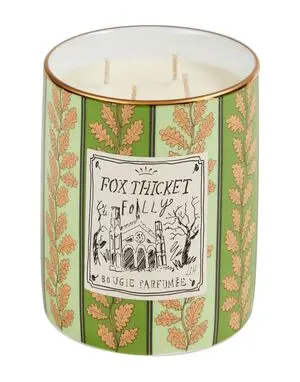 GINORI 1735 Fox Thicket Folly Scented Large Candle Gr 700 Candle Porcelain, Natural Wax