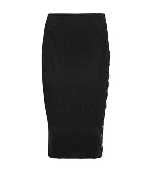 PETAR PETROV Finn Ribbed-knit Pencil Skirt