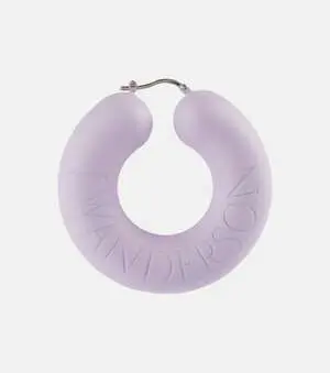 JW Anderson Logo Hoop Earrings