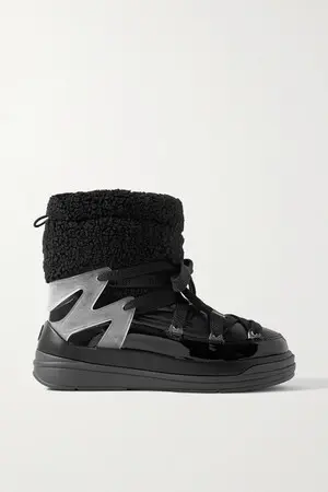 Moncler Insolux M Rubber-trimmed Snow Boots