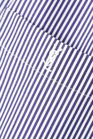 Saint Laurent Striped Cotton-poplin Shirt