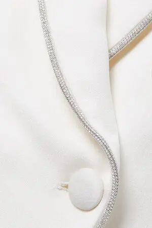 Veronica Beard Jagger Dickey Crystal-embellished Blazer