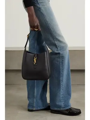 Saint Laurent Le 5 À 7 Supple Small Shoulder Bag - Black