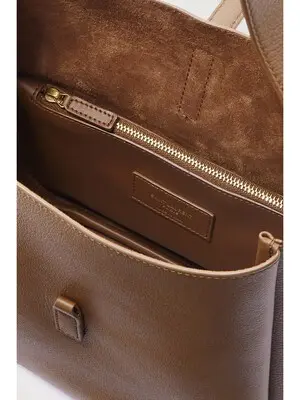 Saint Laurent Le 5 À 7 Supple Small Shoulder Bag - Brown