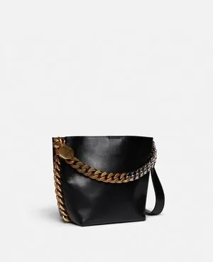 Stella McCartney Frayme Bucket Bag - Black