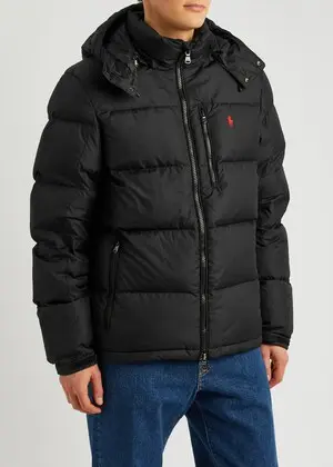 Ralph Lauren Hooded Quilted Shell Jacket
