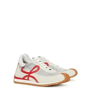 Loewe Loewe Flow Runner Panelled Sneakers - RED - 4 Red-0