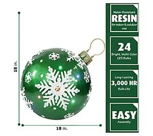 FRASER HILL FARM Indoor/outdoor Oversized Chrismas Decor