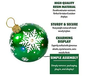 FRASER HILL FARM Indoor/outdoor Oversized Chrismas Decor