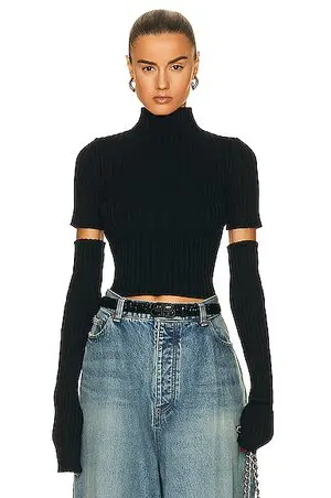 Balenciaga Cut Up Sweater