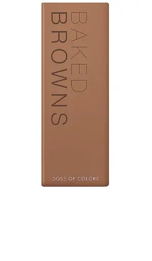 DOSE OF COLORS Baked Browns Eyeshadow Palette