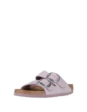 BIRKENSTOCK Sandals In Soft Leather - Purple