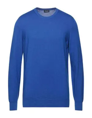 DRUMOHR Merino Wool Sweater Bright Blue