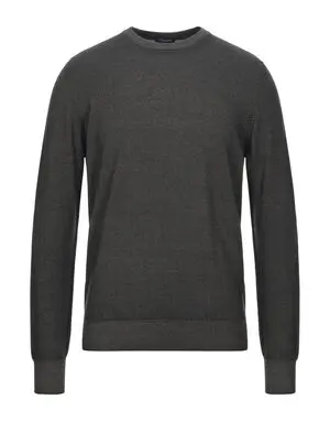 DRUMOHR Merino Wool Sweater Dark Brown