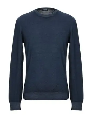 DRUMOHR Merino Wool Sweater Slate Blue