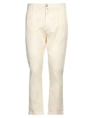 JACOB COHЁN Cotton-Blend Tapered Chino Pants White