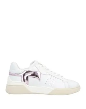 TOD'S Leather Low-top Sneakers - White
