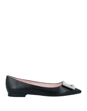 ROGER VIVIER Soft Leather Ballet Flats