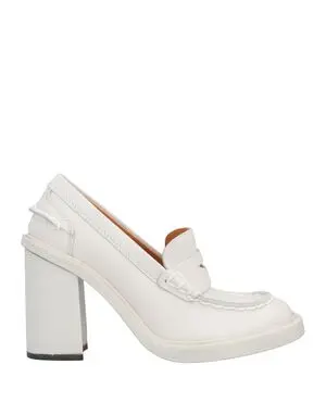 TOD'S Light Soft Leather Loafers - Grey