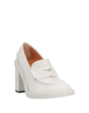 TOD'S Light Soft Leather Loafers - Grey