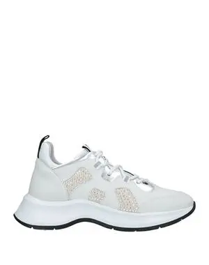 Hogan Calfskin Sneakers - White
