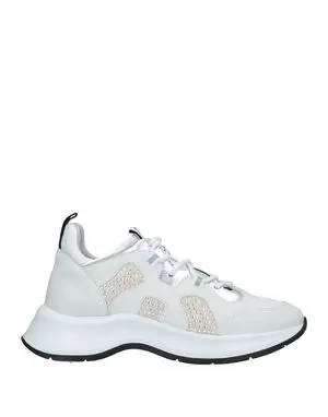 Hogan Calfskin Sneakers - White
